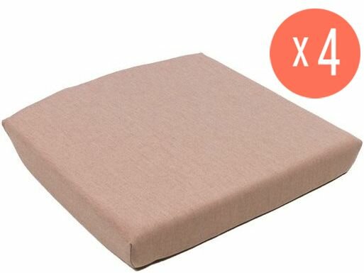 Комплект подушек для кресла Net Relax, 4 шт, розовая, Nardi, Италия