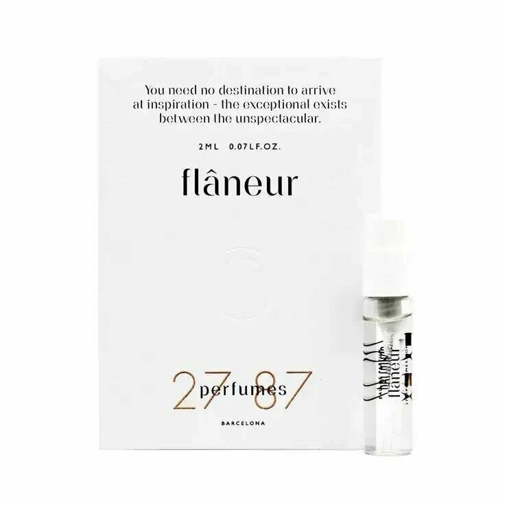 27 87 Perfumes Flaneur Парфюмерная вода 2 ml