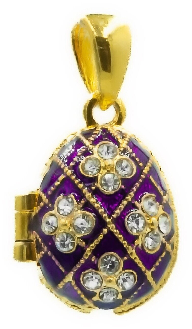 Подвеска, эмаль, кристалл