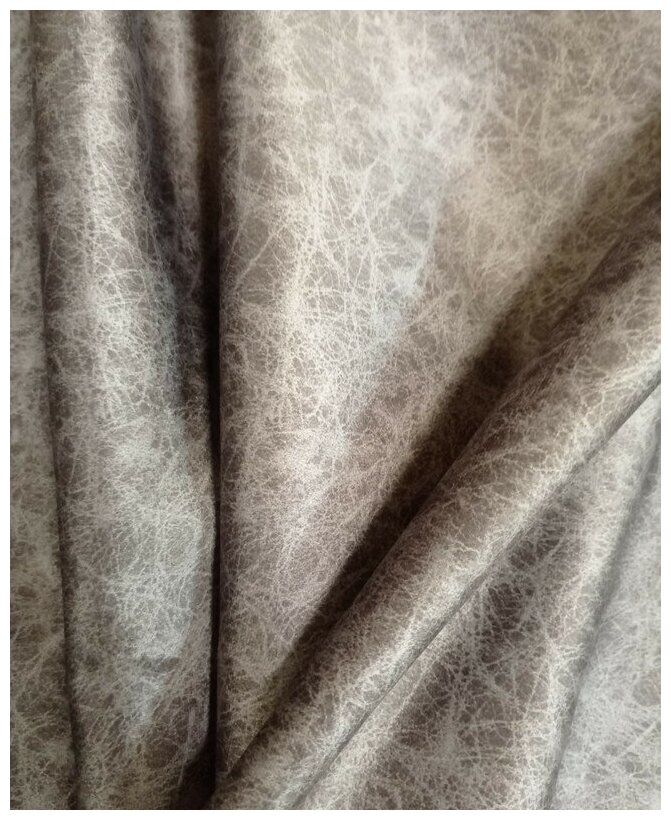 Ткань Велюр, модель Юджи, цвет - Коричневый (9) (Ткань для шитья, для мебели)