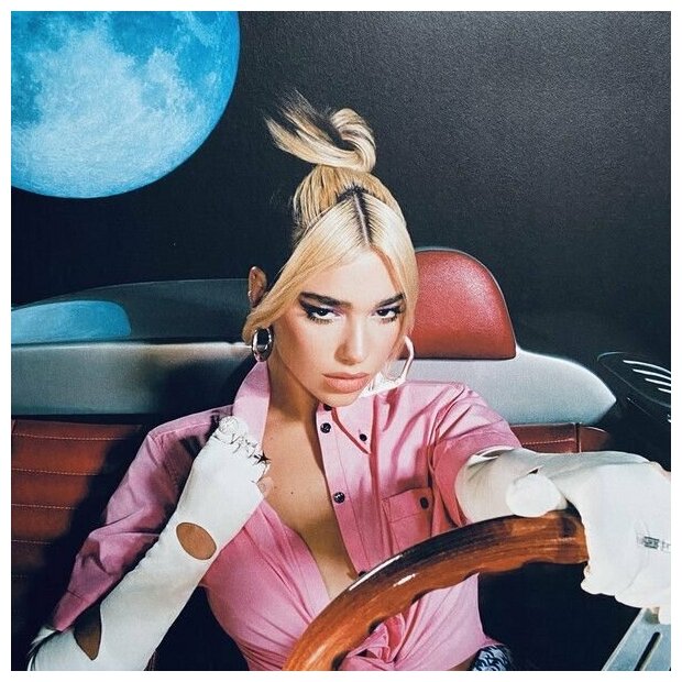 DUA LIPA FUTURE NOSTALGIA Black Vinyl Gatefold 12" винил