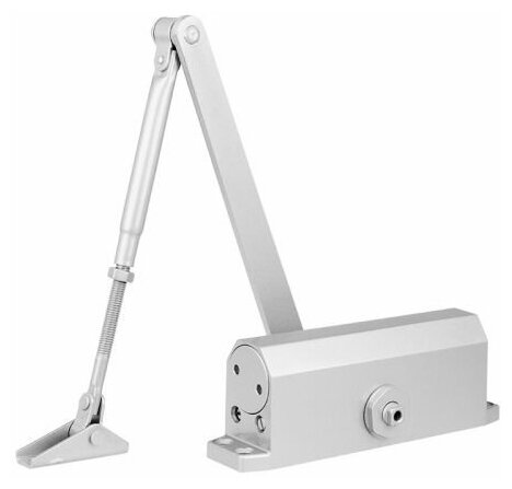 Доводчик Rexant 46-0503 дверной для установки на дверь весом до 65кг.