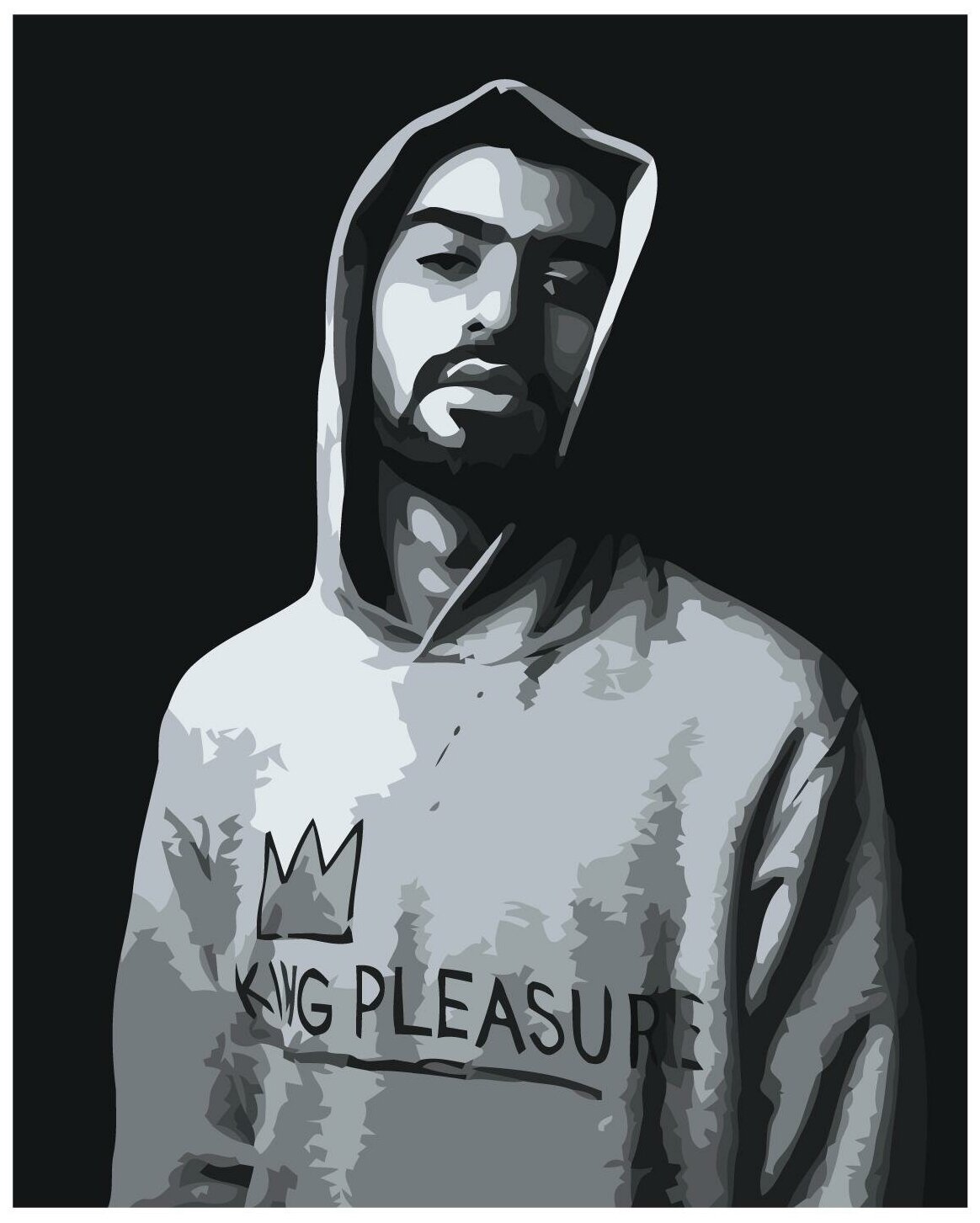 Картина по номерам, "Живопись по номерам", 48 x 60, Z-NA195, мияги