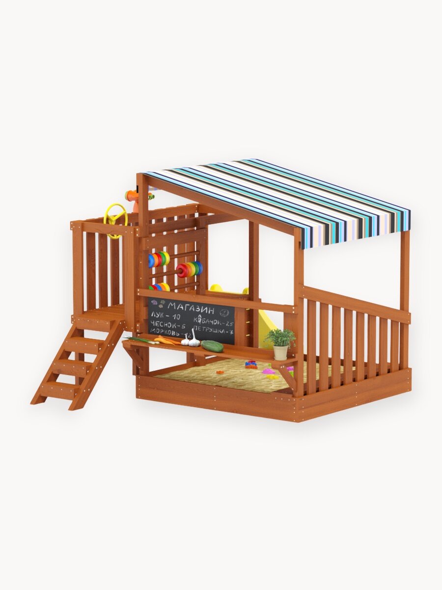 Игровой комплекс «Песочный дворик Савушка-3»