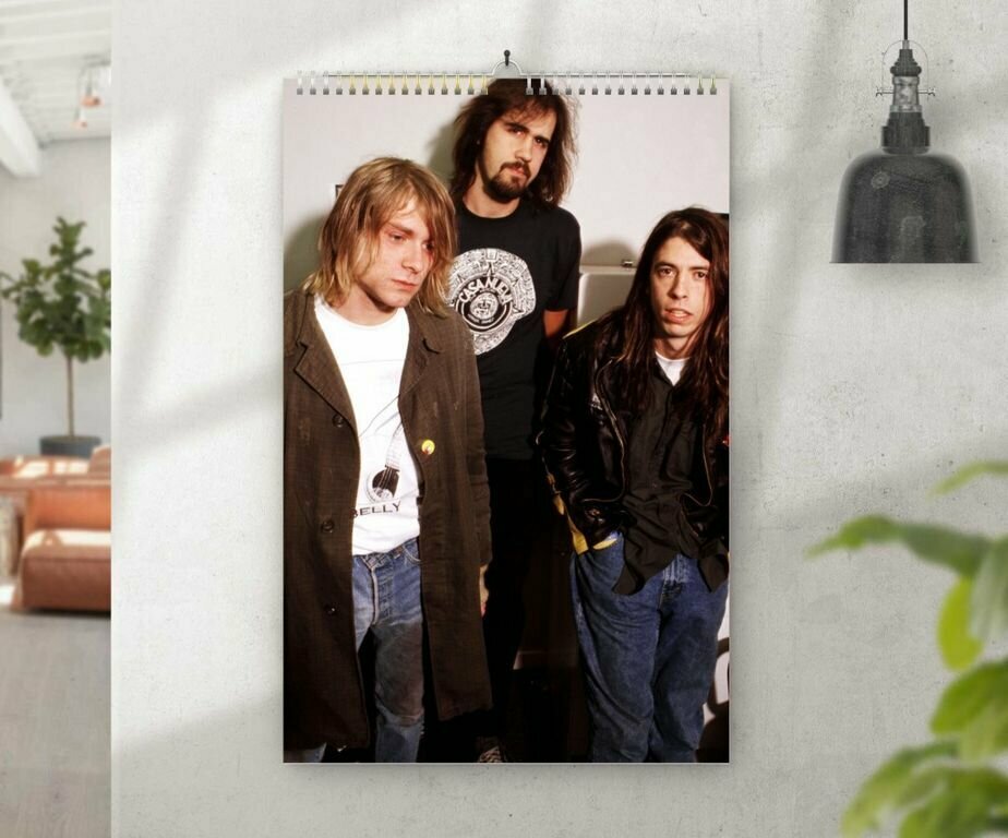 Календарь перекидной Nirvana, Нирвана №26