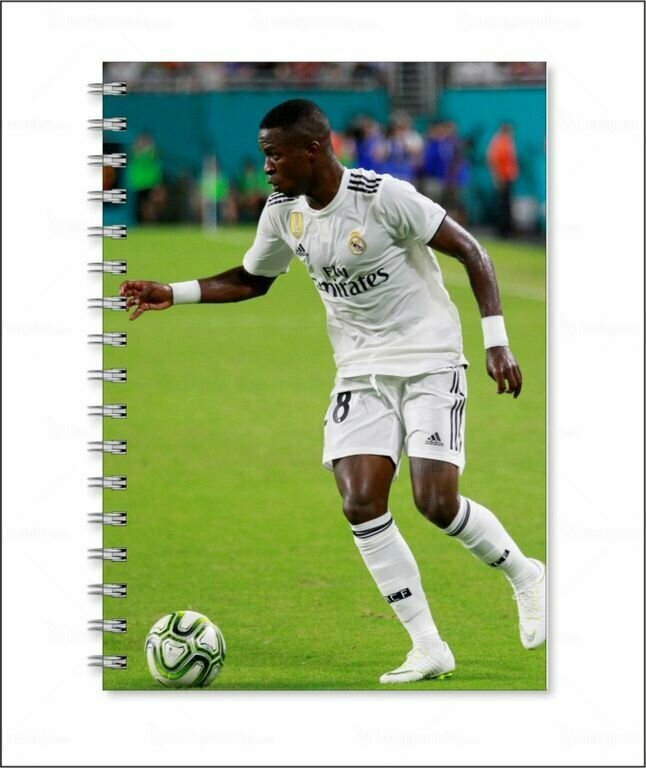 Тетрадь Vinicius Junior, Винисиус Джуниор № 3