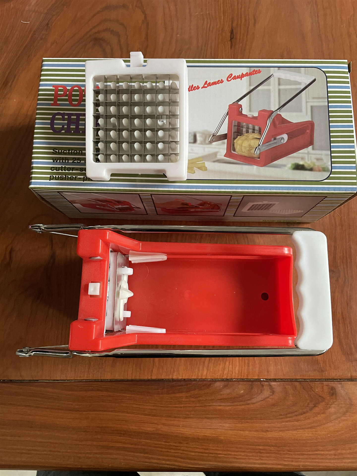 Креативный домашний кухонный ручной картофелерезка для полосок картофеля, разделитель для картофеля фри, инструмент для картофеля