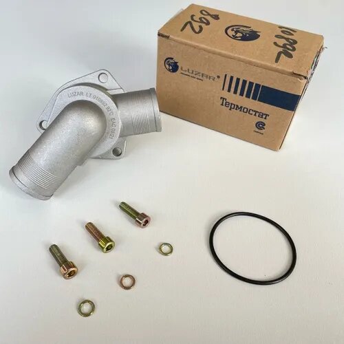 Термостат с ниж. крышкой для а/м ВАЗ 2110-15, 2170 ("зимний", 92C) (LT 010892) - Luzar арт. LT 010892
