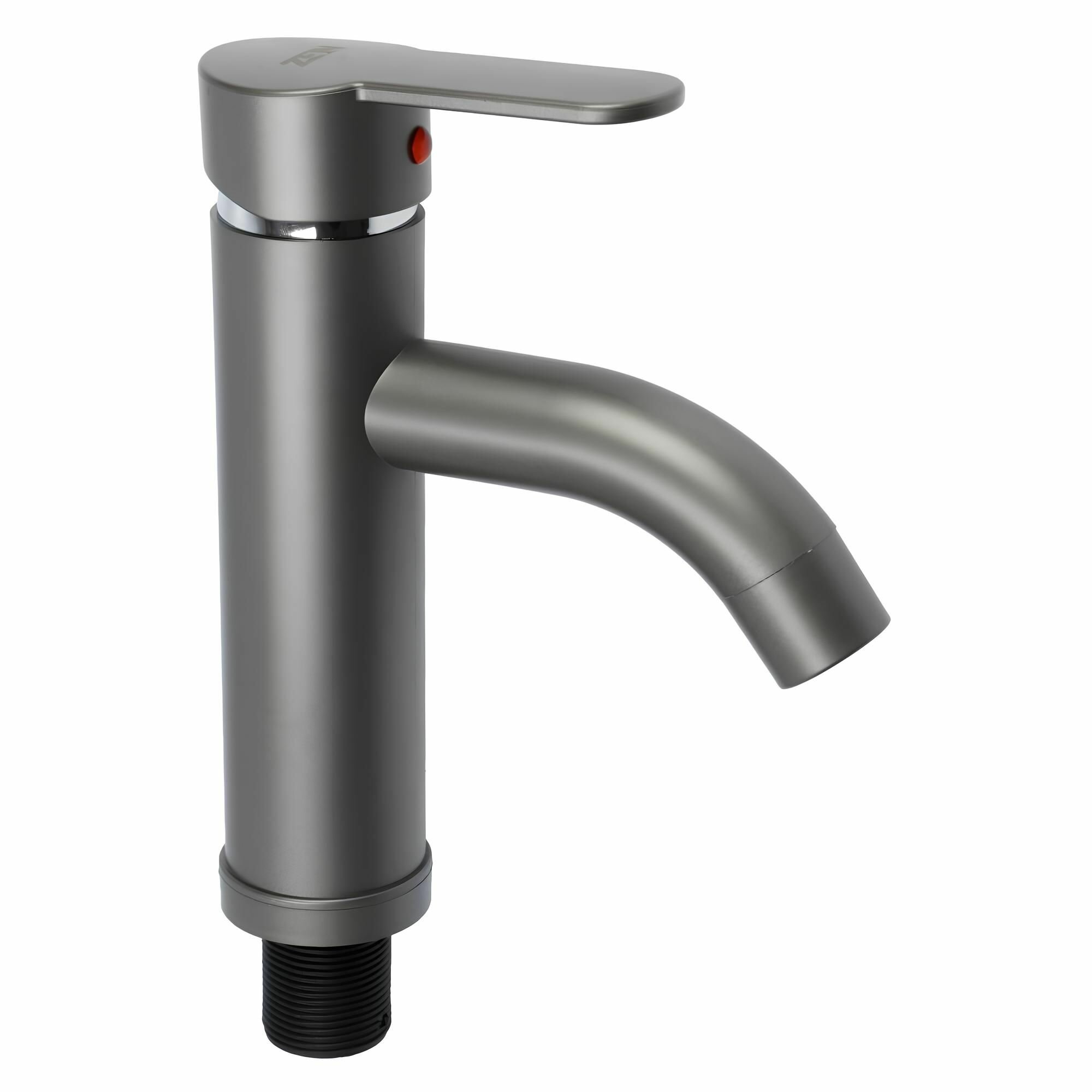 Смеситель для раковины ZEIN Z3652, с аэратором, ABS-пластик, графитовый, без подводки