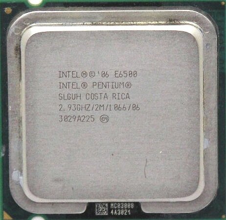 Процессор Socket-775 Intel Dual Core E6500 2,93/2М/1066 SLGUH Costa Rica