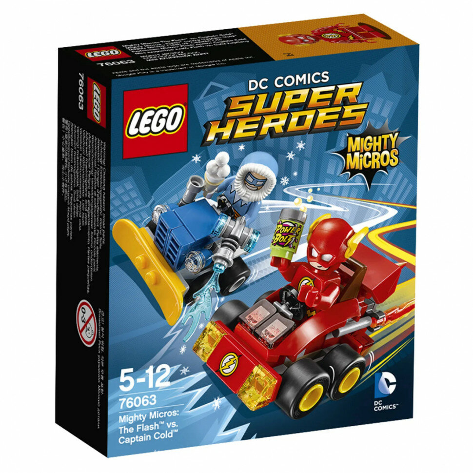 Конструктор LEGO Super Heroes 76063 Флэш против Капитана Холода