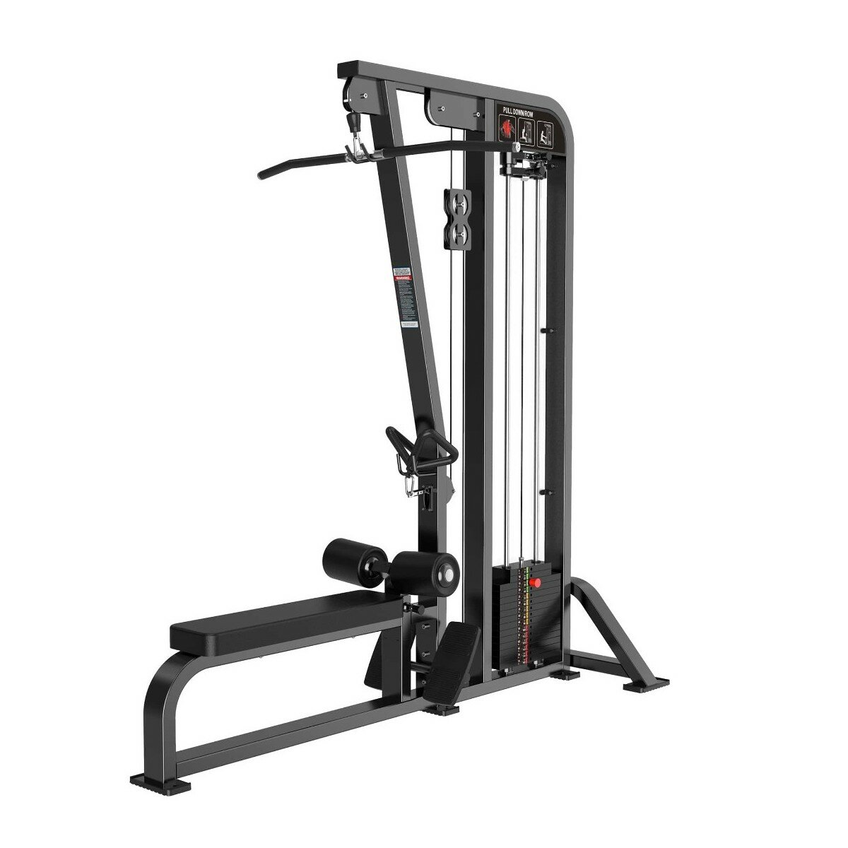 Тяга верхнего/нижнего блока Protrain CP133 (полностью черный)