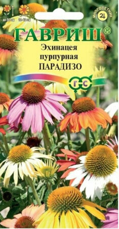 Цена за 10 пачек! Семена Эхинацея Парадизо смесь 5шт Мн 50см (Гавриш)