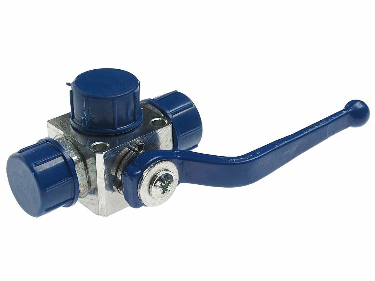 Кран ДТ, ЮМЗ гидравлический 3-х ходовой 27х1.5, кгзхоц 27х1,5, NO NAME