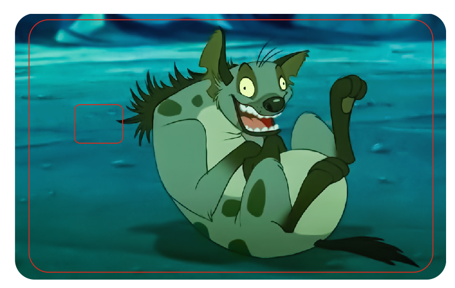 Наклейка на банковскую карту, стикер на карту, Гиены