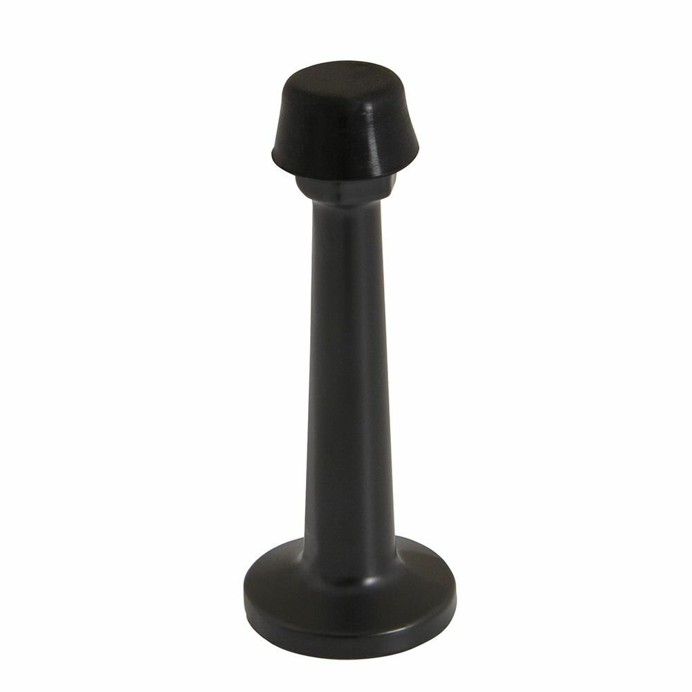 Упор дверной настенный DS-15 чёрный (ограничитель открывания двери)