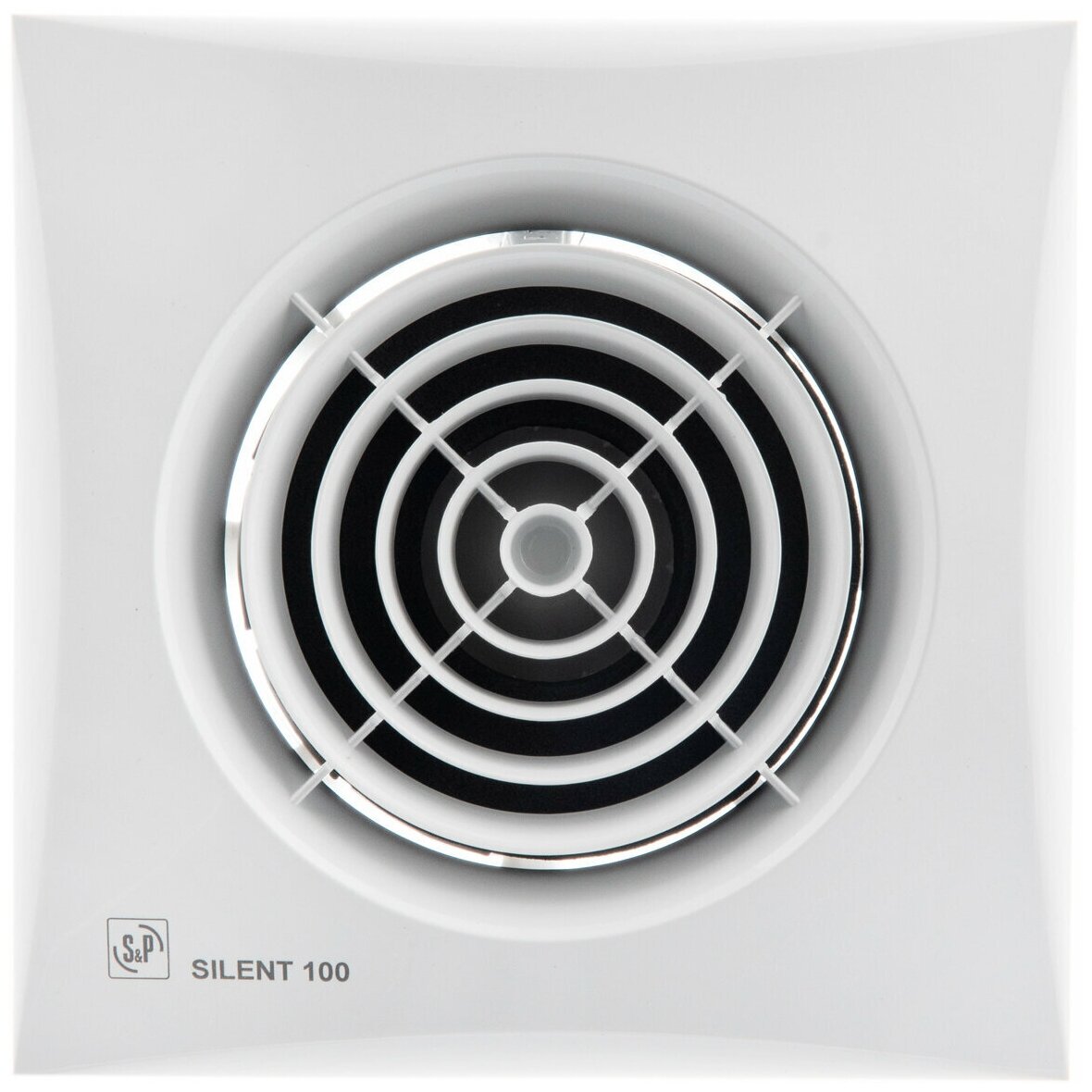 Вентилятор вытяжной Soler & Palau SILENT-100 CZ 8 Вт 95 куб. м/ч 100 мм white