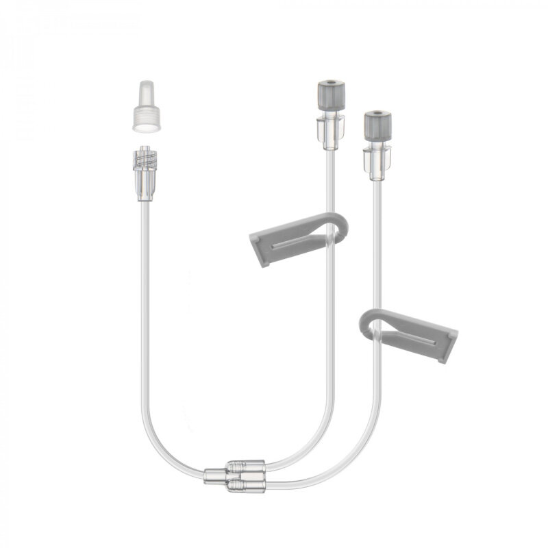 Mederen ЛС-2 коннектор для синхронной инфузии, 10 см, Луер Лок