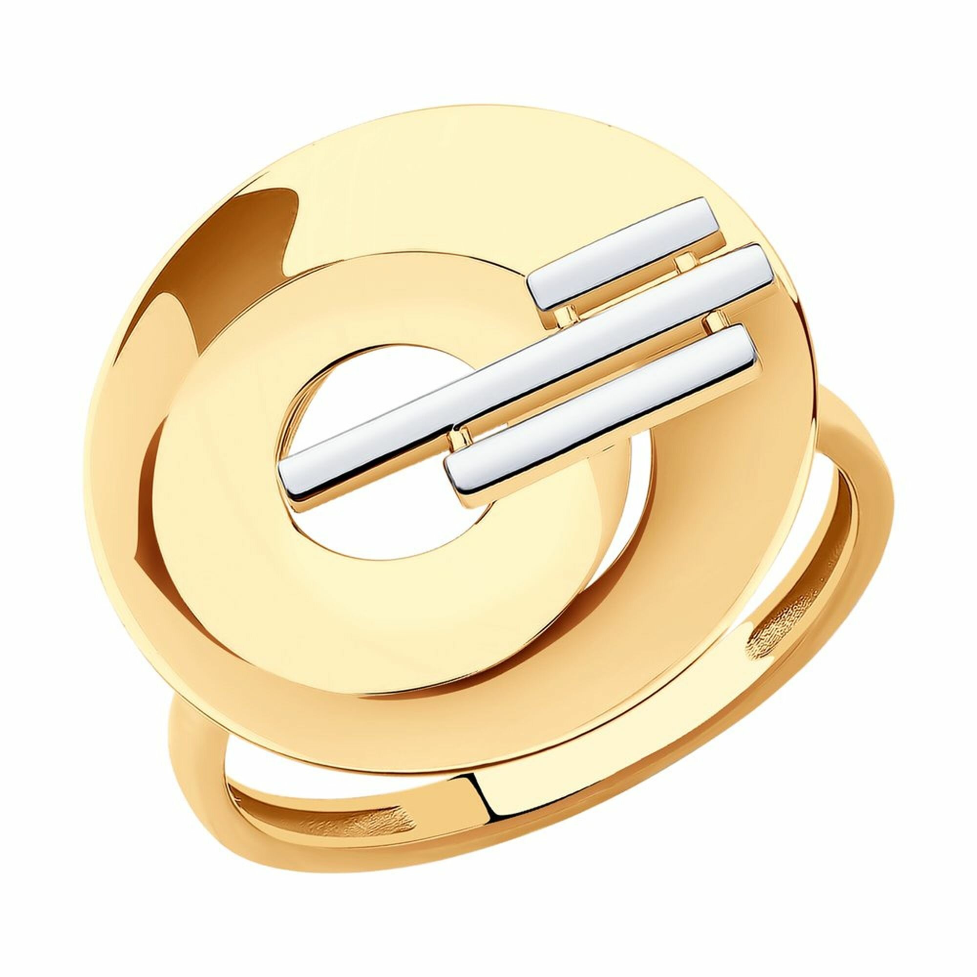 Кольцо, красное золото, 585 проба