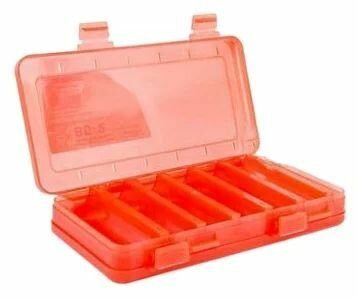 Коробка для воблеров и балансиров ВБ-2 двухсторонний.(6+6отделений), размер (230х125х35мм)