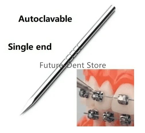 1 шт. стоматологические инструменты, ортодонтический Открыватель для самолигирующего пассивного кронштейна, стальные инструменты