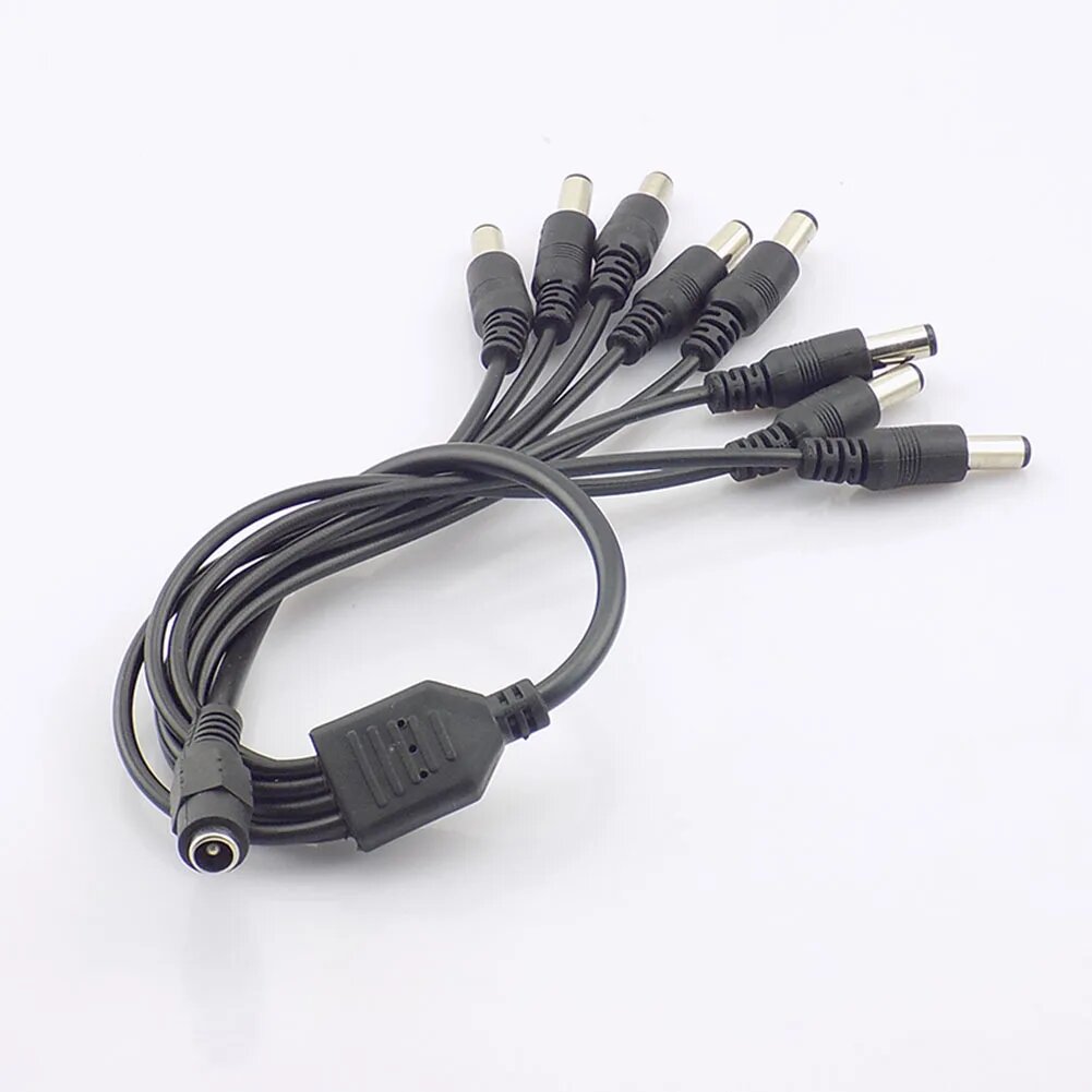 Разветвитель блока питания 12В для светодиодной ленты 1 to 8way