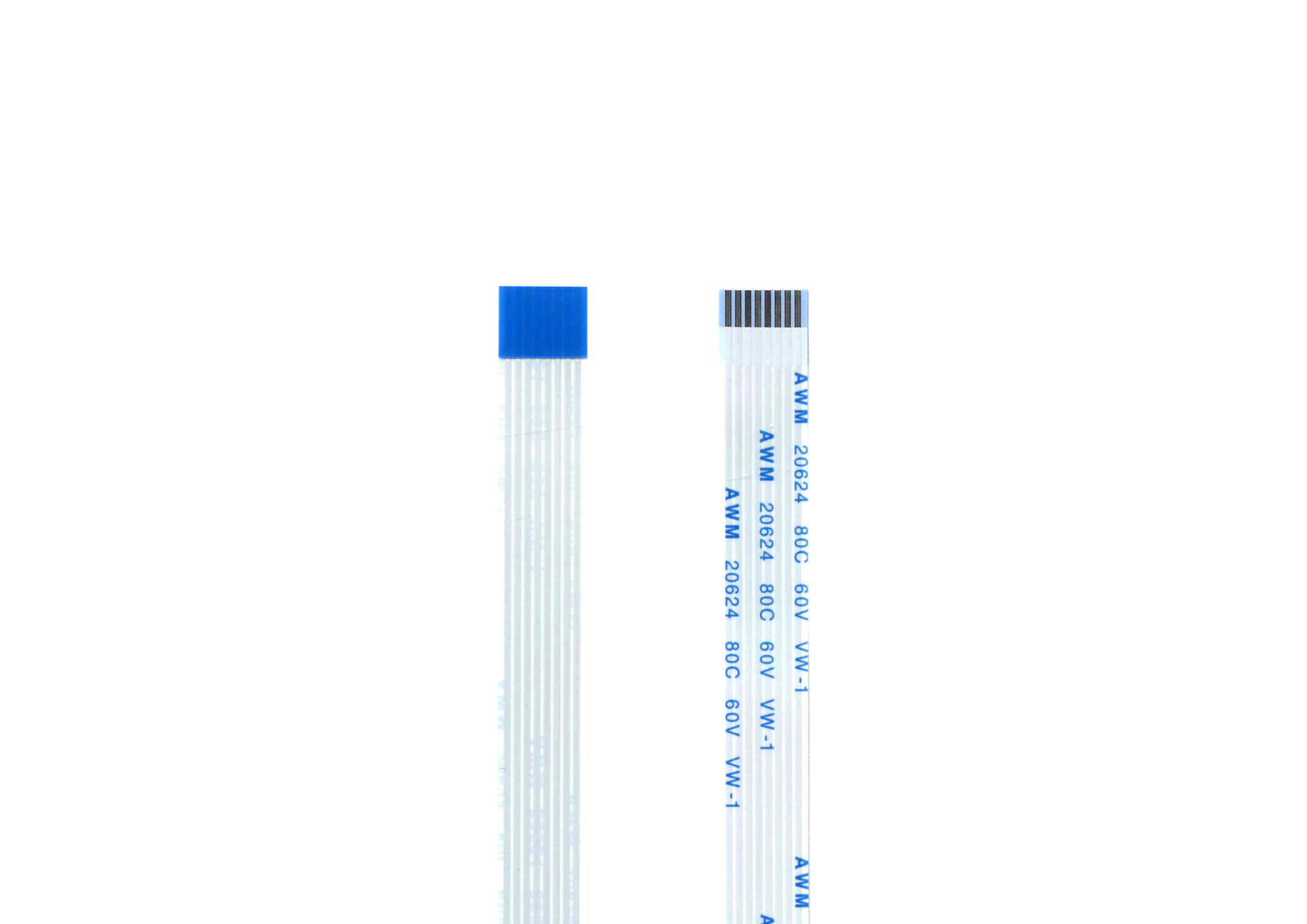 Шлейф 8 pin, 40 см, шаг 1 мм FFC, обратный Б