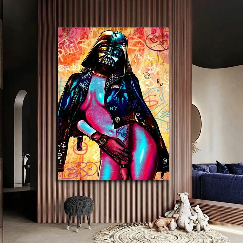 Картина эротическая, голая девушка, 50х70 см.