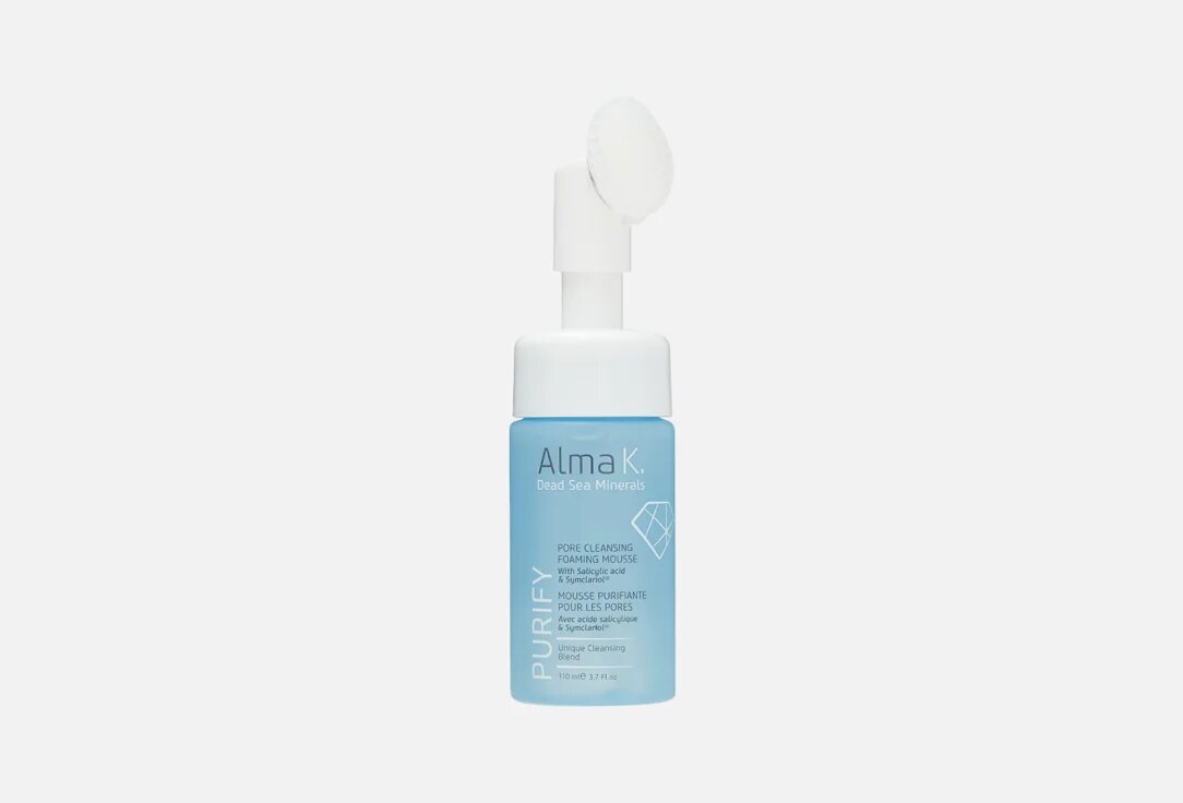 Пенка-мусс для очищения лица Alma K. Pore cleansing foaming mousse, 110 мл