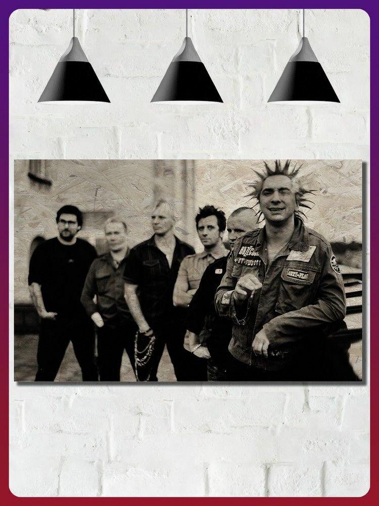 Картина интерьерная на рельефной доске Музыка Король и Шут (КиШ, Горшок, Князь, Балу, Поручик, Яша, русский рок) - 6241231