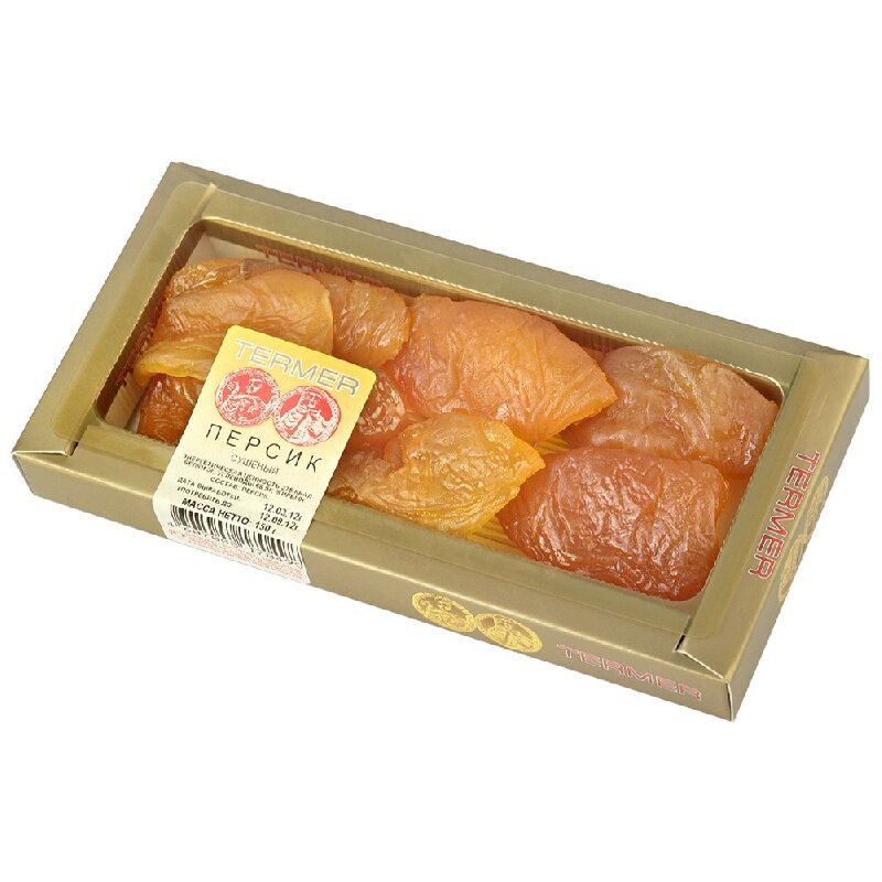 Персик TERMER сушеный /картон/ 150г