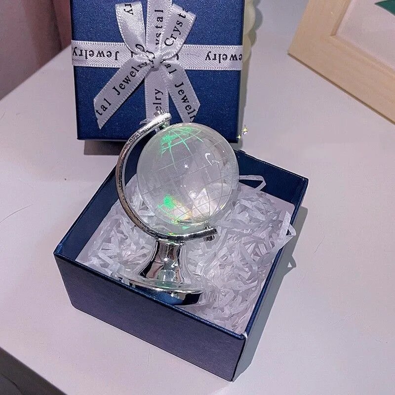 Светодиодный хрустальный глобус, безделушки для гостиной спальни