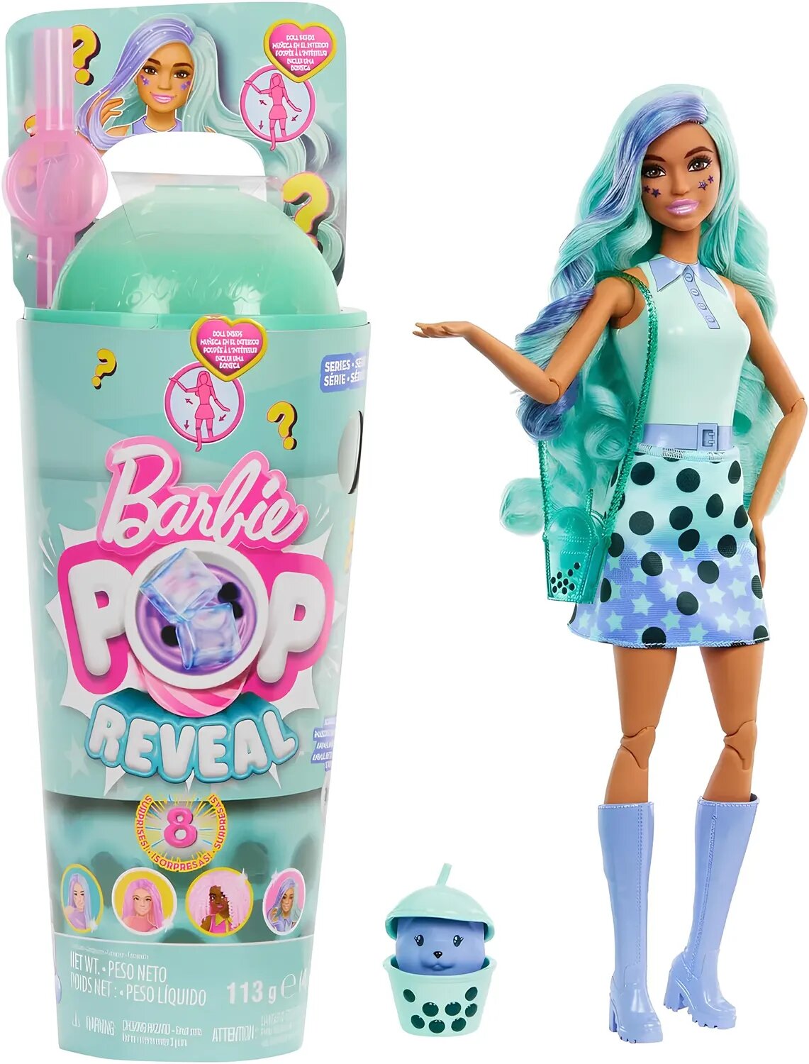 Кукла Barbie Pop Reveal HTJ21 Bubble Tea