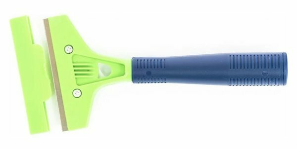 Скребок, лезвие 100мм, пластиковая ручка, 200мм// Сибртех.