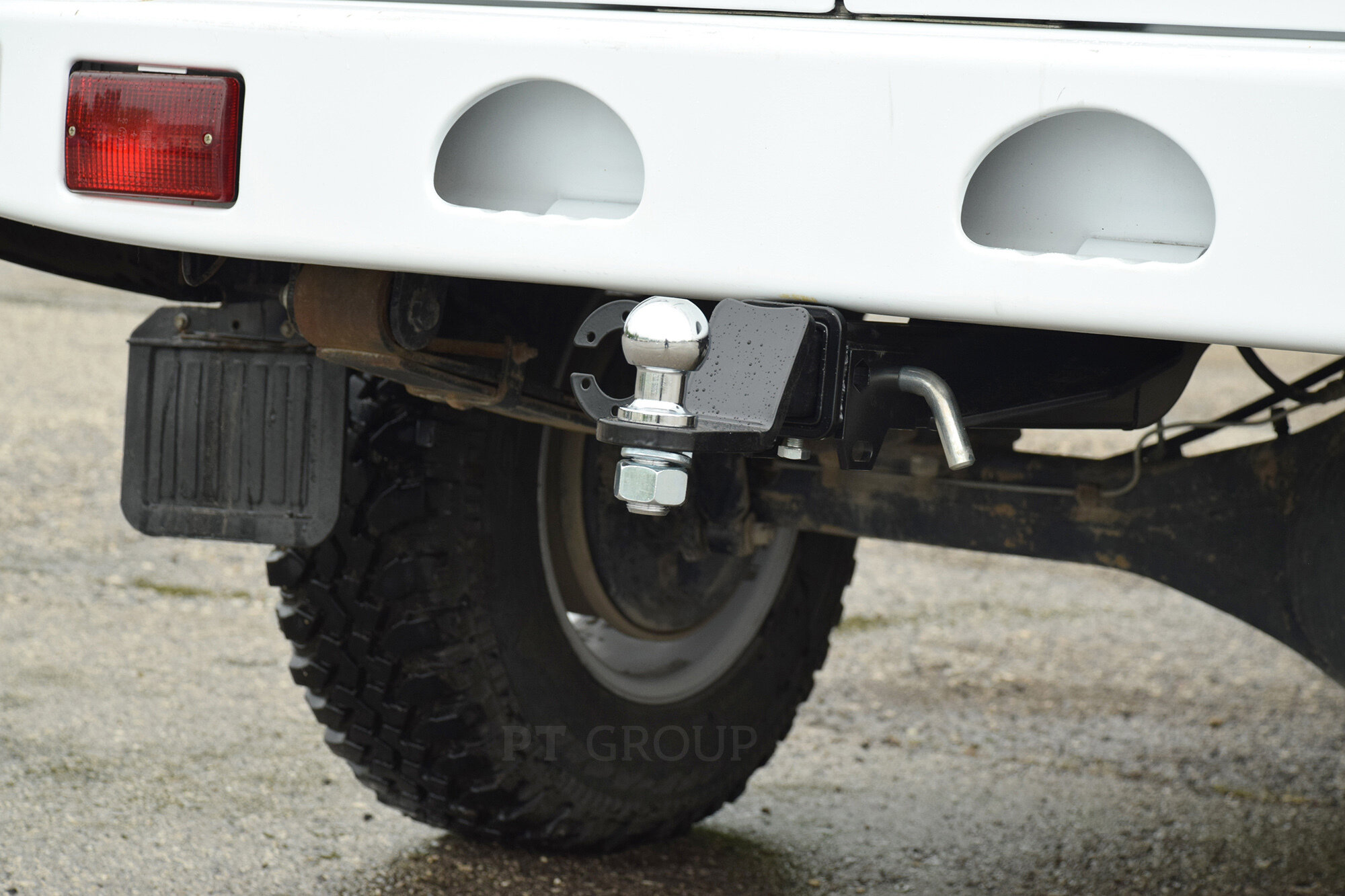 Фаркоп с унив. электрикой, съемный квадрат для ГАЗ Соболь (паспорт и сертификат) ПТ групп. GAZ-XX-991122.00