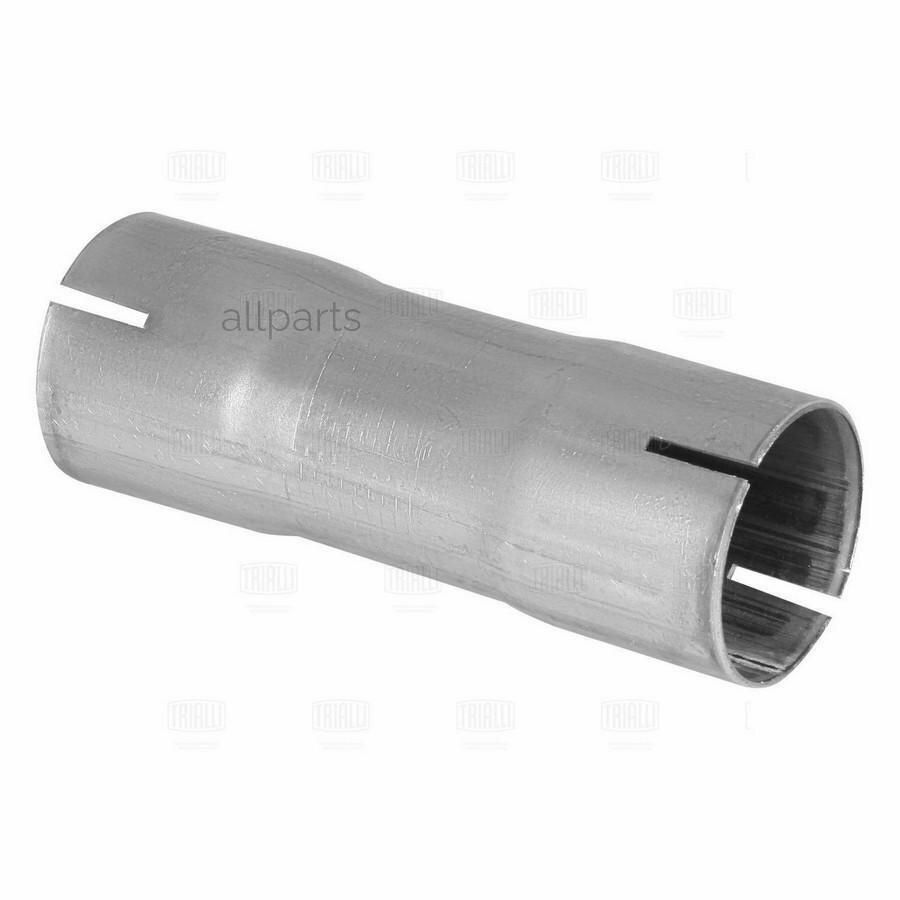 TRIALLI EMP 5050 Соединитель труб глушителя под хомут d=50/d=50 L=150 (алюм. сталь) TRIALLI EMP 5050