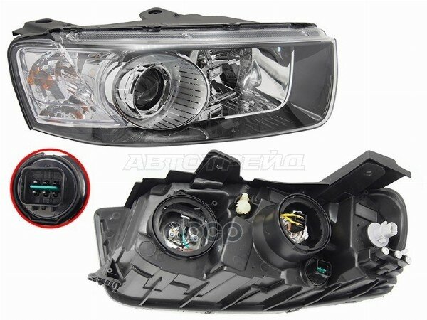 Фара Chevrolet Captiva 11-15 (Справа/ Галоген/ С электрокорректором) Sat арт. ST-235-1115RMLD-EM