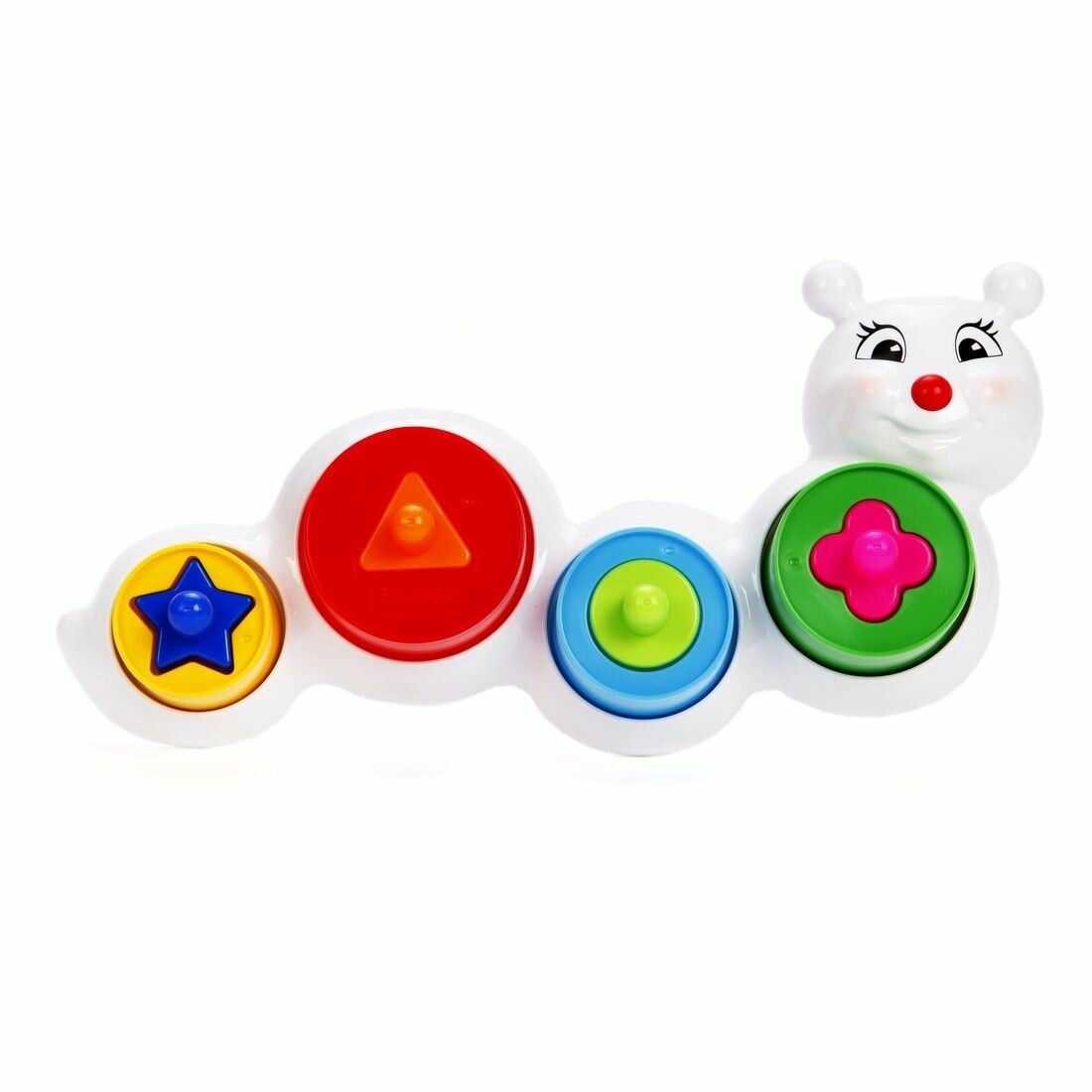 Развивающая игрушка Stellar Логическая Гусеница (1395)
