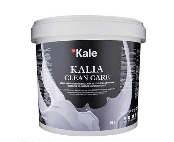 Краска интерьерная Kalekim "Clean Care", шелковистая, матовая, для стен