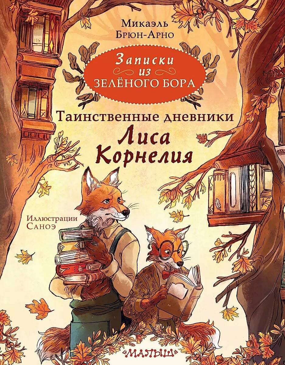 Книга Малыш Записки из Зелёного Бора 2, Таинственные дневники Лиса Корнелия, 2024 г.