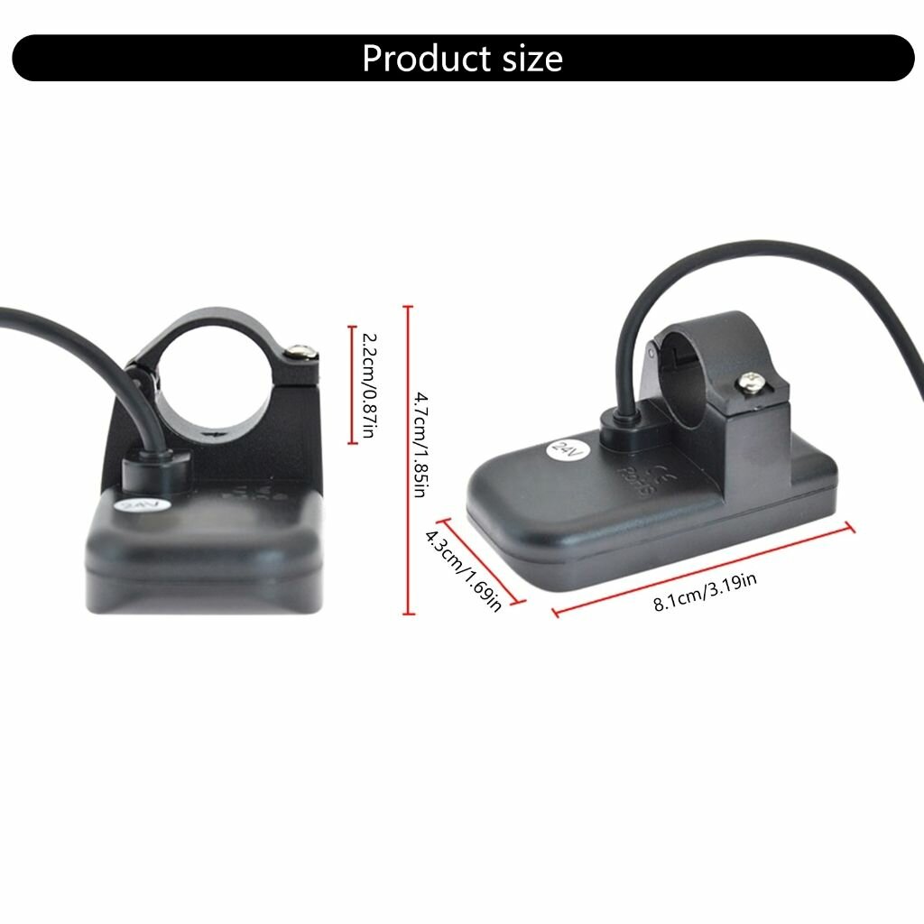 (1 комплект) Электрический велосипед электрический велосипедный счетчик LED power display meter-36V