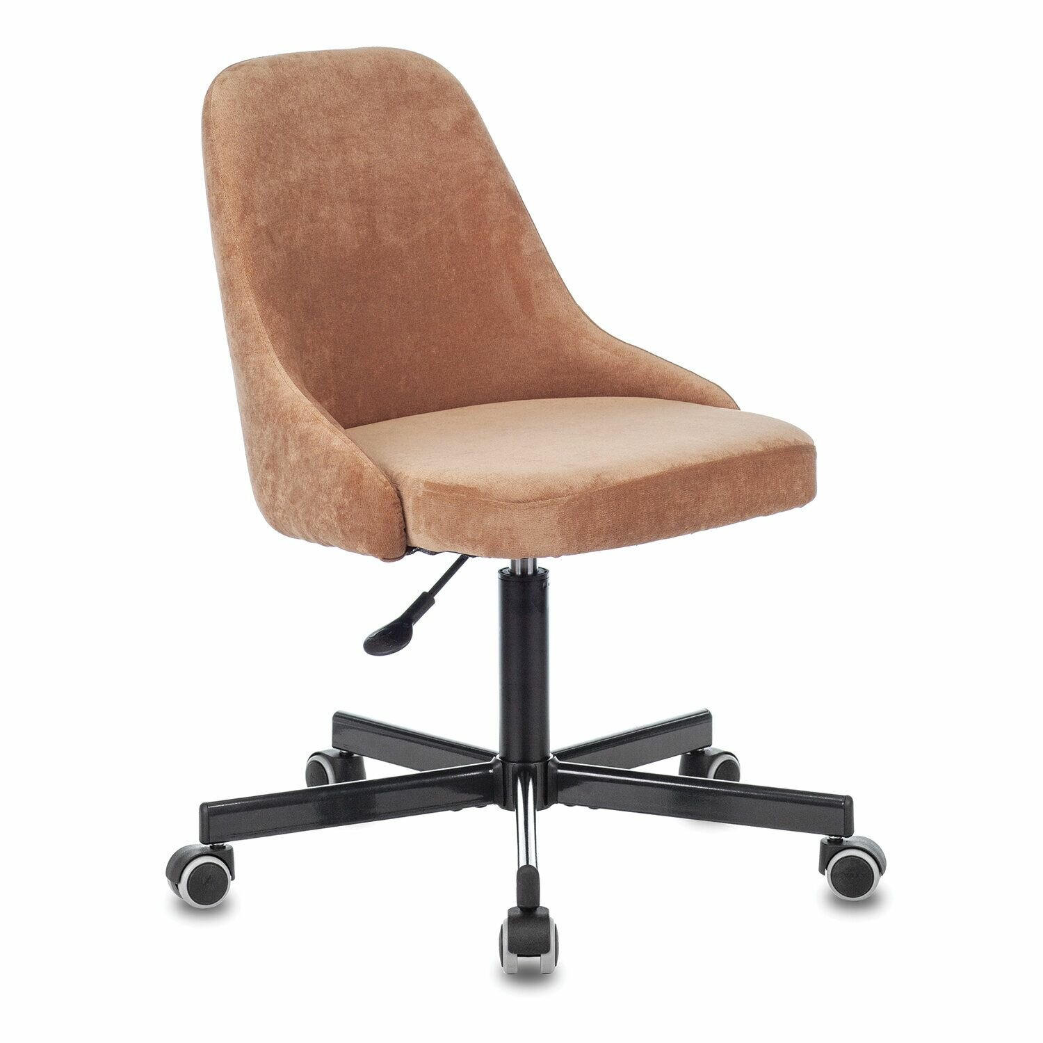 Кресло Бюрократ "CH-340M", пятилучие металлическое, ткань, светло-коричневое (1397884)