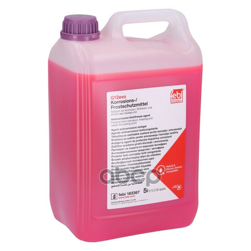 Антифриз (Концентрат) Красный 5L Febi арт. 183367