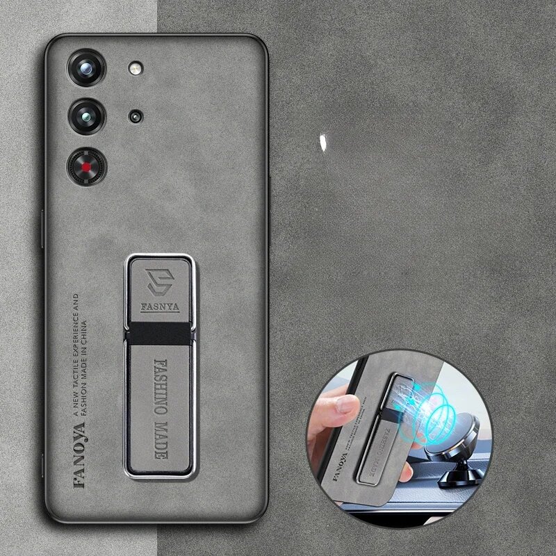 Серый чехол RedMagic 9S Pro Plus с магнитным держателем