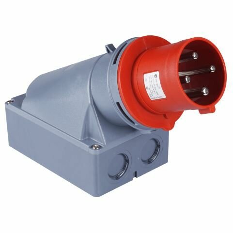 4x63A / IP 44 розетка для настенного монтажа 3131-312-1600