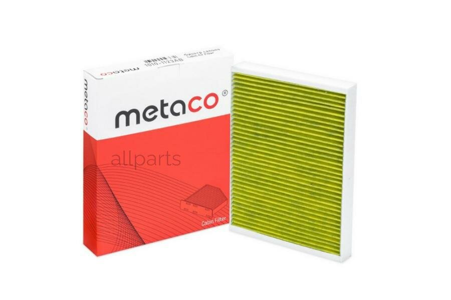 METACO 1010-1123AB Фильтр салона AUDI A4 [B9] (2015>) Q8 С антиаллергическим И антибактериальным действием Metaco 1010-1123AB