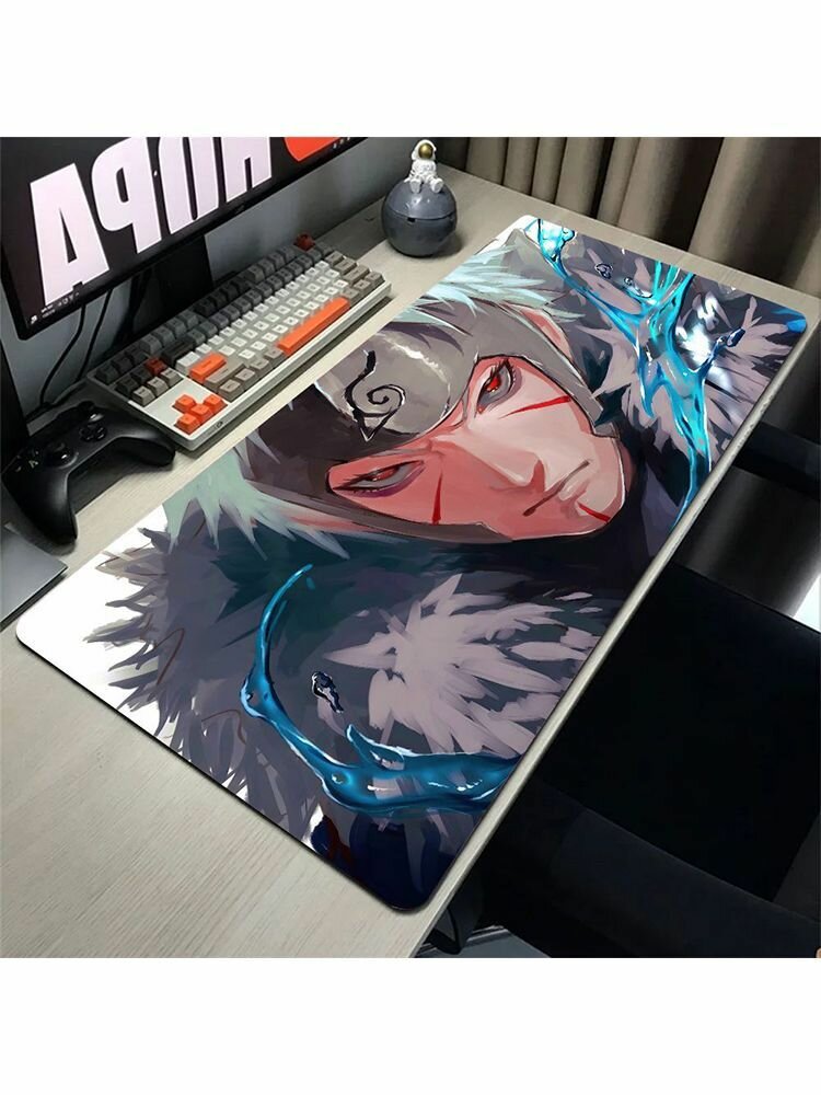 Игровой плеер NARUTO, коврик для мыши, клавиатура, защитное одеяло для рабочего стола, противообрастающее и