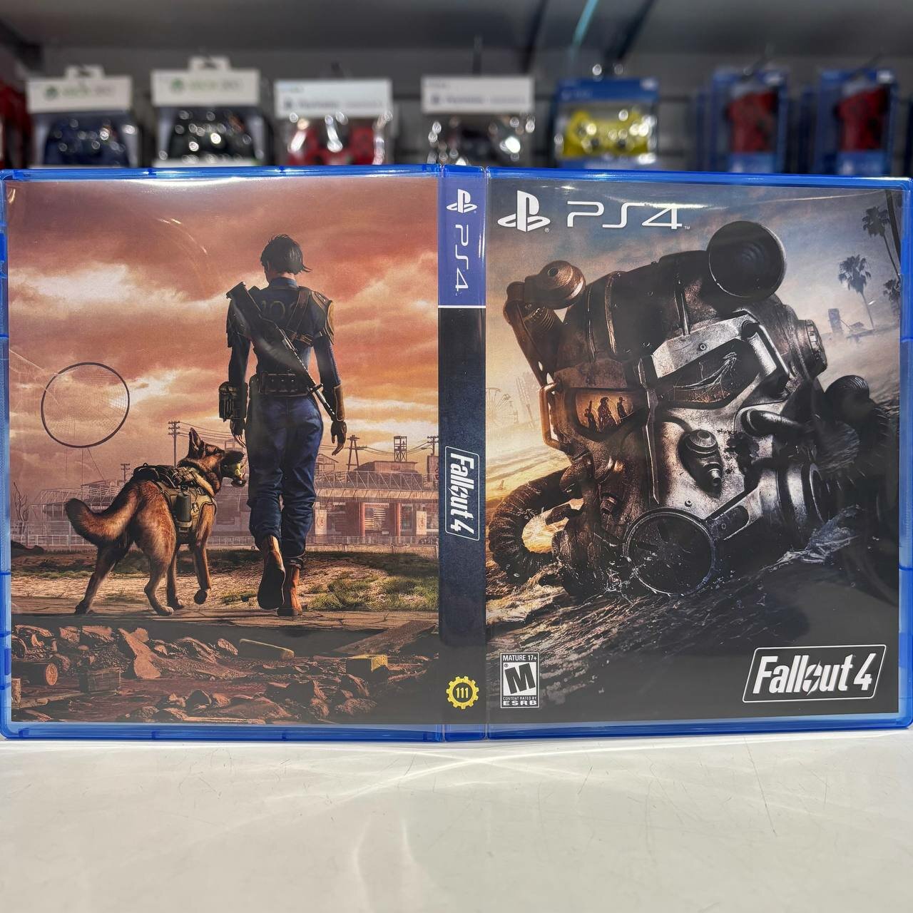 Игра "Fallout 4" PS4 - Кастомная обложка для диска №1