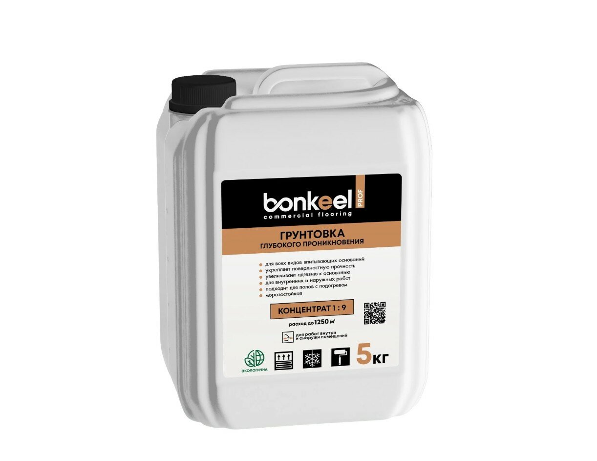 Грунтовка глубокого проникновения Bonkeel Prof, концентрат, 5л