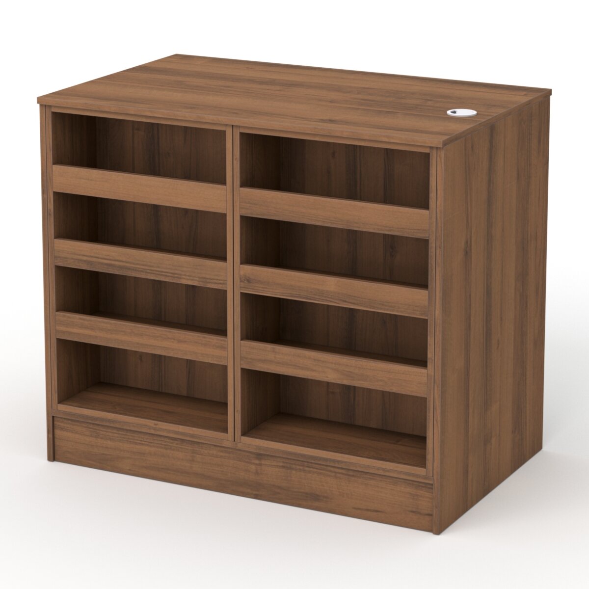 Кассовый стол "ривьера" №1Д, Орех. Производитель товара - компания Westcom.